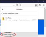 Chrome or Firefox can't download or save files on your computer
