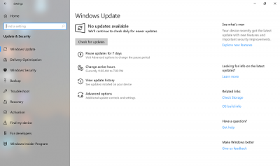 Windows 10 v1903 May 2019 Update New Features List