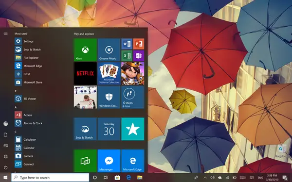 Windows 10 v1903 May 2019 Update New Features List Windows 10 v1903 May 2019 Update New Features List