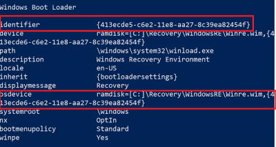 Fix Invalid Recovery Area error on Windows computer