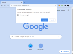 What is Caret Browsing in Windows? How do you use it?