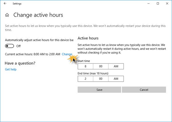 How to enable and use Active Hours in Windows 11
