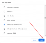 Change User Interface language for Chrome or Firefox browser