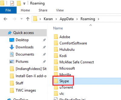 Unable to load directory results says Skype on Windows 11/10
