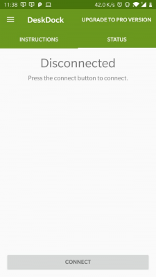 DeskDock lets you control Android phone from Windows PC