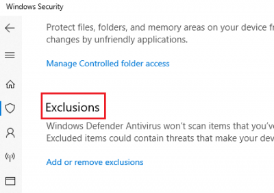 Operation did not complete successfully because file contains virus