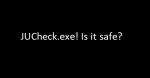 What is JUCheck.exe? Is it safe?