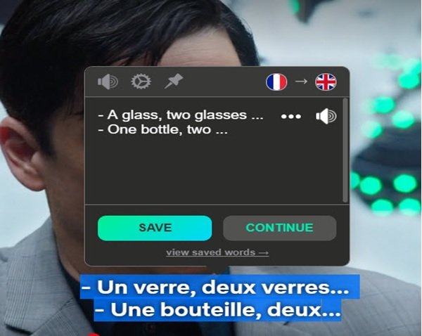 Learn foreign languages while watching Netflix using Mate