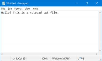 New features in Notepad in Windows 11