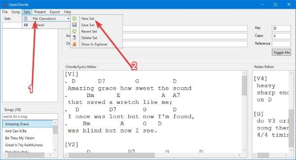 OpenChords is a Digital Songbook for Guitarists and Musicians