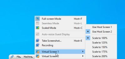 How to use Dual Monitor with VirtualBox virtual machine