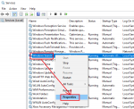Enumerating user sessions to generate filter pools failed - Windows Search