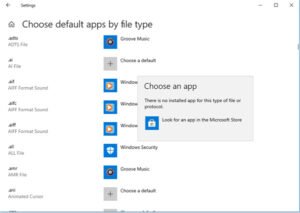Set or Change File Associations & Extensions in Windows 11/10