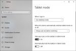 Windows 10 stuck in Tablet Mode? Turn off the Tablet Mode!