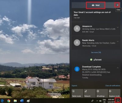 How to delete old notifications in Action Center on Windows 11/10