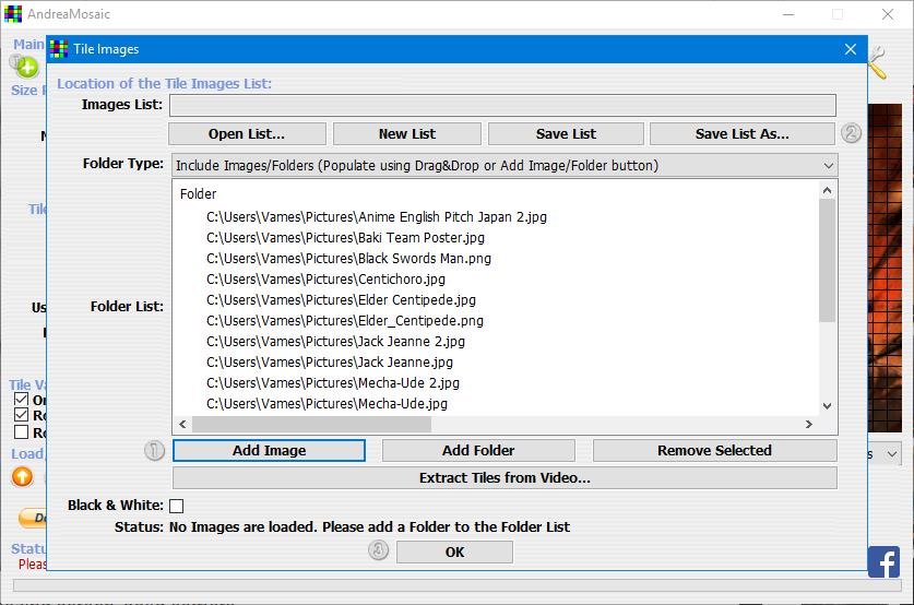 How to make a Mosaic Picture with AndreaMosaic for Windows PC