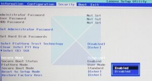Selected boot image did not authenticate message on Windows