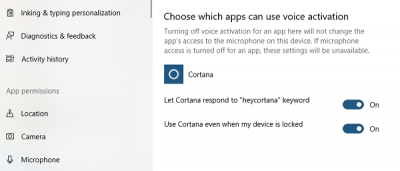 Voice Activation Troubleshooting in Windows 11/10