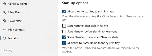 How to enable and use Narrator in Windows 11/10