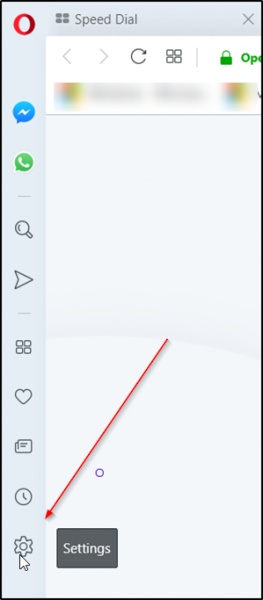 Disable or Enable Dark Theme in Opera browser on Windows PC