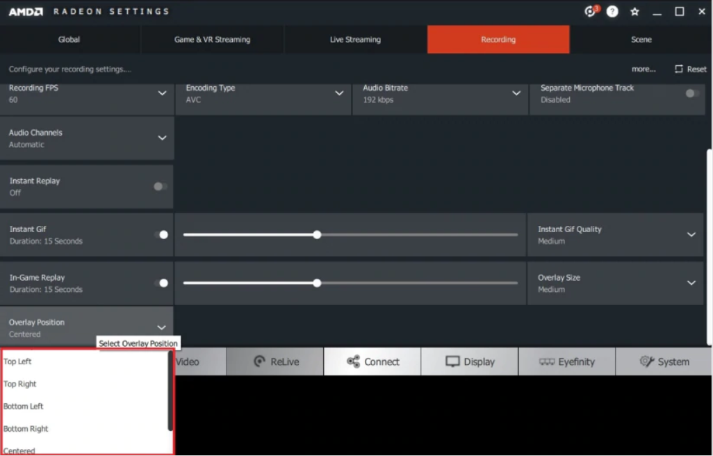 Radeon ReLive lets you capture and stream your gameplay