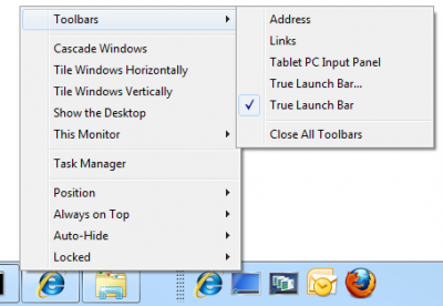 Ultramon Smart Taskbar: Dual or Multi monitor software for Windows