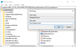 How to change Registered Owner & Organization Info in Windows