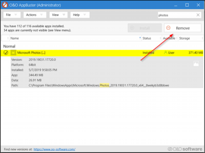 How to uninstall Photos App on Windows 11