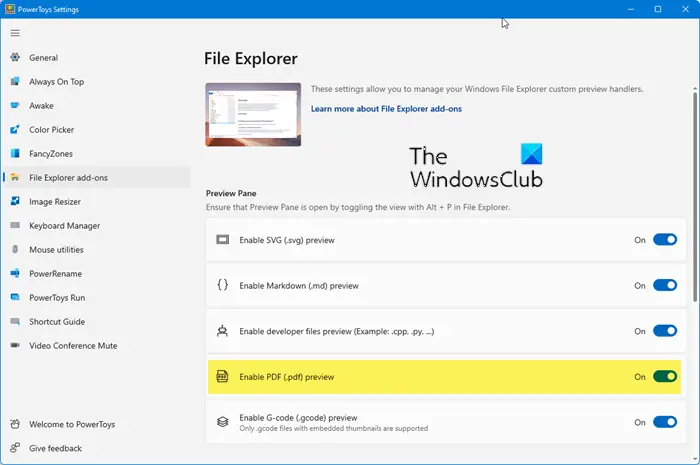 Preview PDF files; Add Thumbnail Previews to PDF Files on Windows PC Preview PDF files; Add Thumbnail Previews to PDF Files on Windows PC