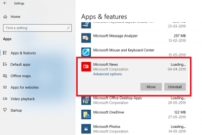 How to uninstall Microsoft News App in Windows 11/10