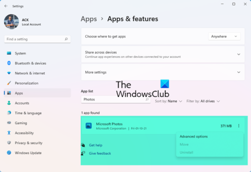 Uninstall button for app greyed out in Windows Settings [Fix]