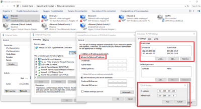 How to assign Multiple IP Addresses to a Network Adapter