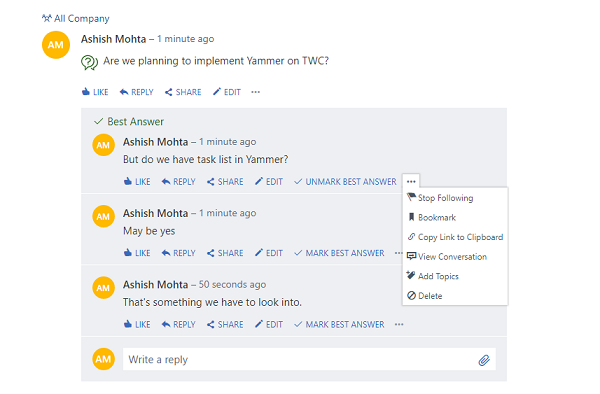 Yammer Tips and Tricks for the power user 2023