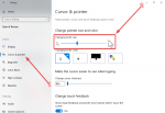 Change Mouse Cursor size, color, scheme on Windows 11