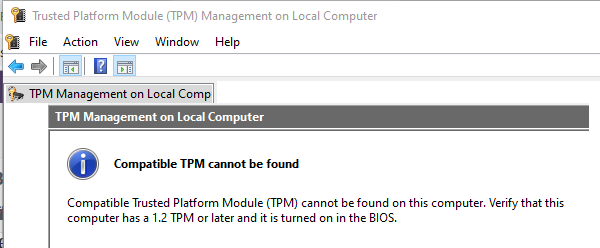 What is Trusted Platform Module? How to check if I have TPM chip