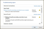 Windows Firewall is preventing or blocking connections to computer