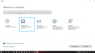 How to enable and use Narrator in Windows 11/10