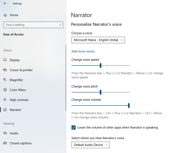 How to use Narrator in Windows 10 - New4Trick.Com