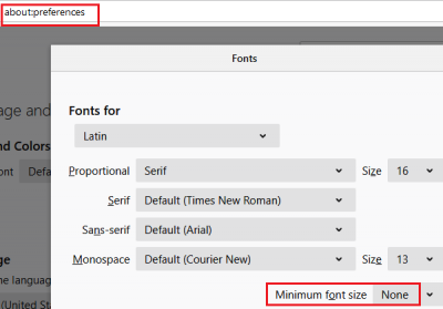 Web page not loading or displaying correctly in Firefox