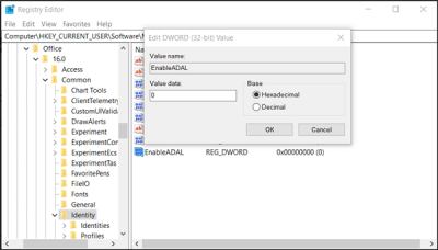 Specified logon session does not exist error in Outlook