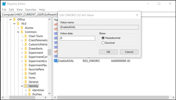 Outlook error – Specified logon session does not exist 2025