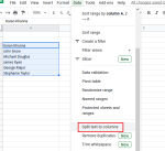 How to separate First and Last name in Excel