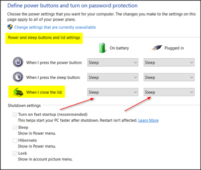 How to run Laptop with the Lid closed in Windows 11