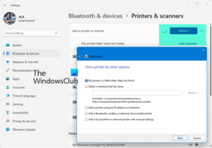 How to connect a Wireless Printer to Windows 11