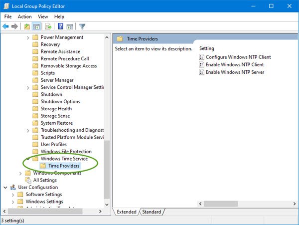 The computer did not resync because no time data was available