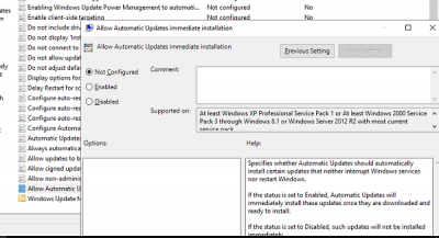 Windows Update Pending install or download, Initializing, etc.