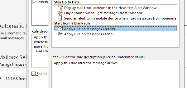How to automatically Forward Email in Outlook