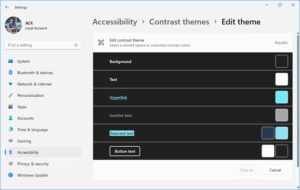 How to change the Desktop font color in Windows 11/10