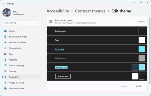 How to change the Desktop font color in Windows 11/10