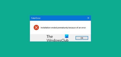 Windows 11/10 install is stuck during Installation